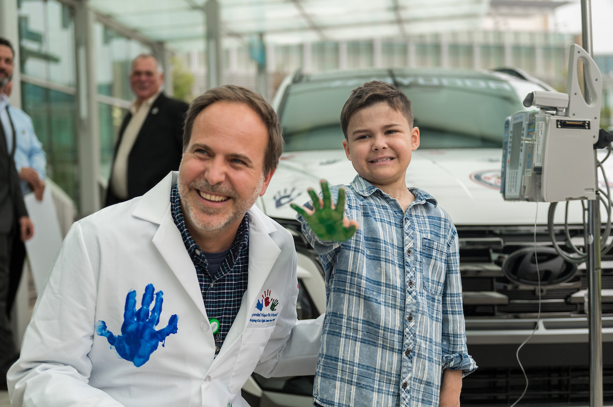 Hyundai Hope on Wheels donates $100,000 to support the Pediatric Cancer ...