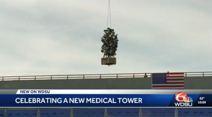 Children’s Hospital marks milestone by placing the final beam on top of ...