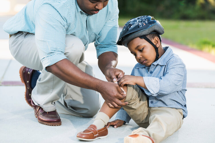 Caring for Cuts and Bandaging Boo Boos - Children’s Hospital